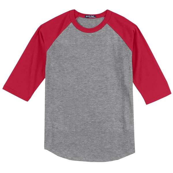 Order Custom Sport-Tek Colorblock Raglan Jersey - Dark/All