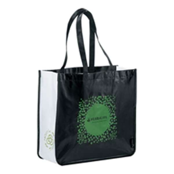Large Laminated Non-Woven Shopper Tote | Deluxe