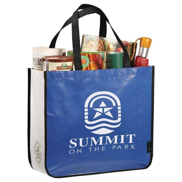 Large Laminated Non-Woven Shopper Tote | Deluxe