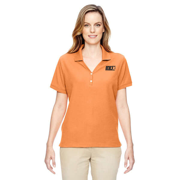 Devon and Jones Women's Short Sleeve Polo Shirt | Deluxe