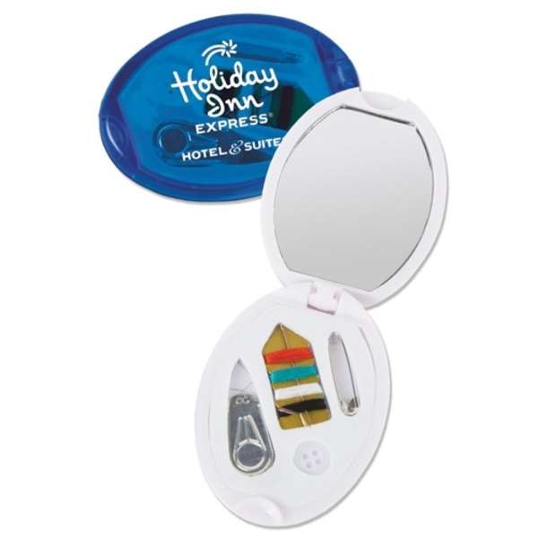 Oval Sew Kit with Mirror | Deluxe