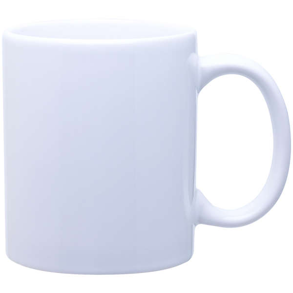 11 oz. C-Handle Mug - White | Deluxe