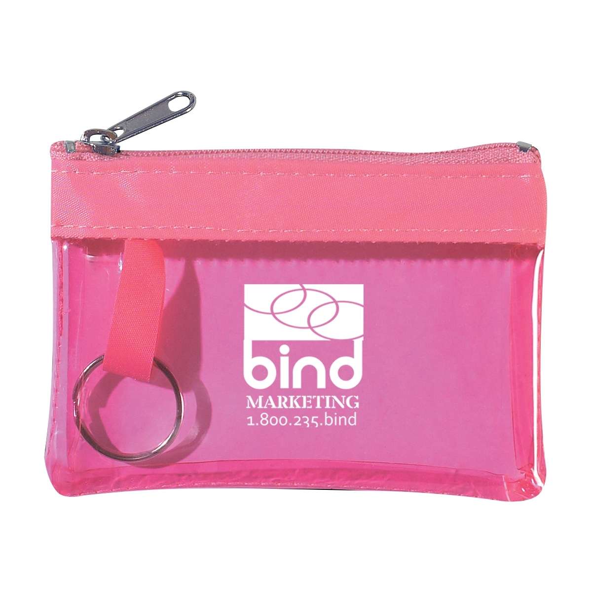 Translucent Zippered Coin Pouch | Deluxe