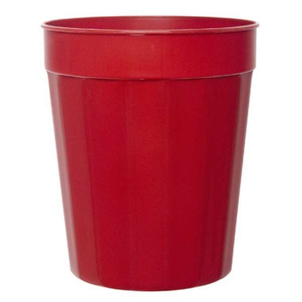 Order Custom Fluted Plastic Stadium Cup - 16oz Online