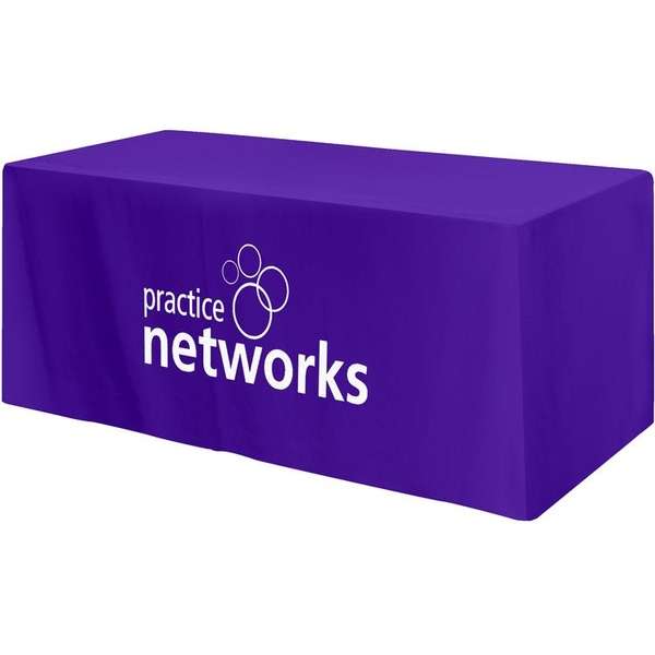 Order Custom 6ft. Fitted 3-Sided Table Cover Online