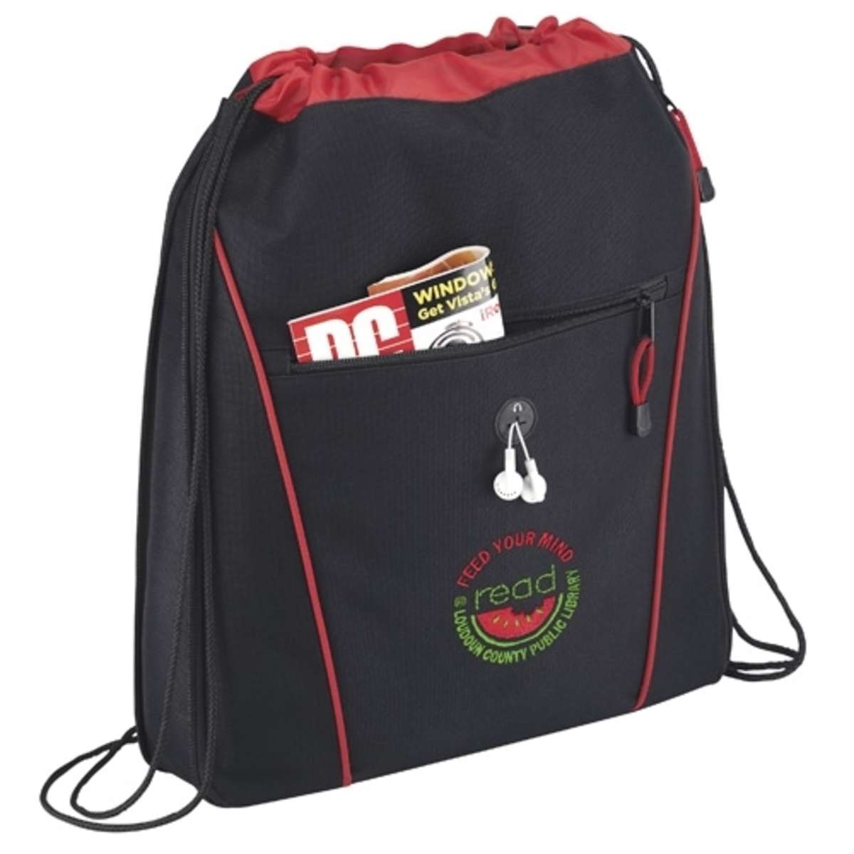 Order Custom Raven Drawstring Backpack Online