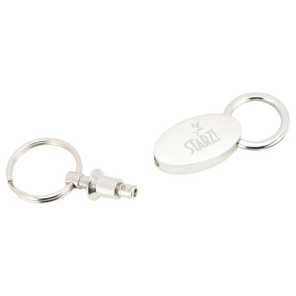 Oval Valet Key Tag | Deluxe