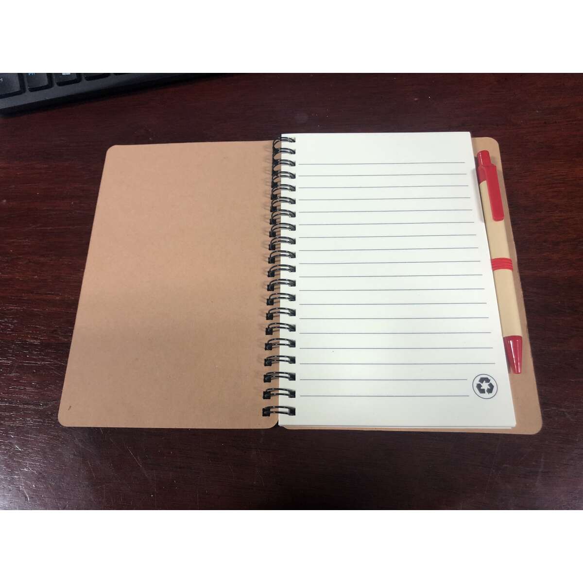 Order Custom 5" x 7" Eco Spiral Notebook with Pen Online