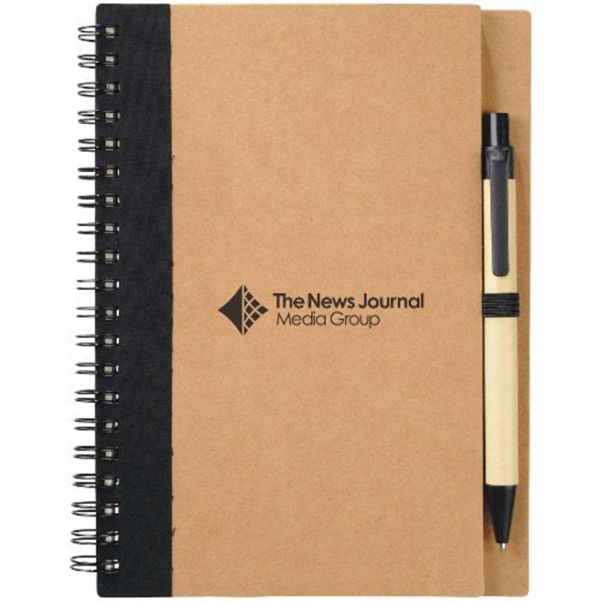 Order Custom 5" x 7" Eco Spiral Notebook with Pen Online