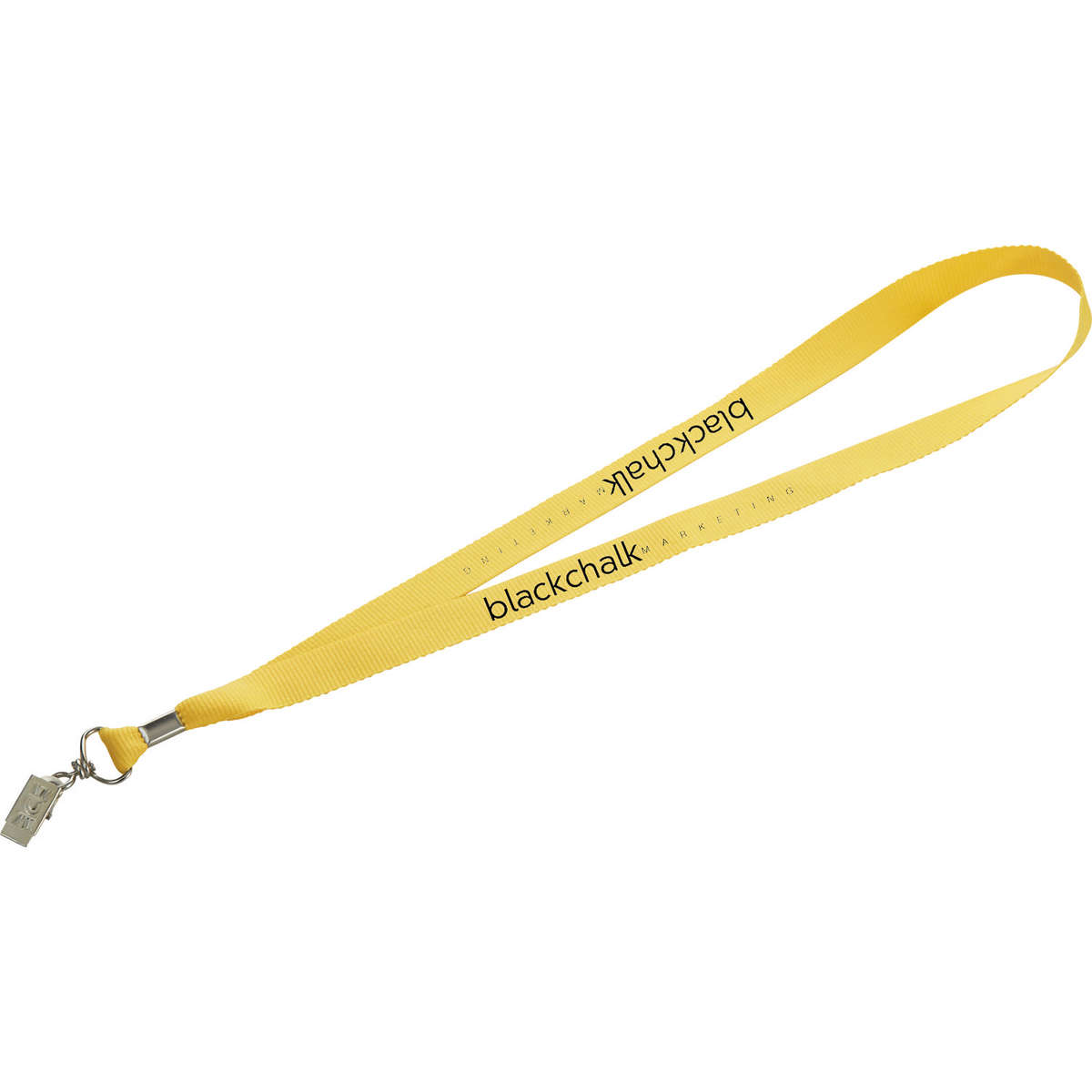 Order Custom Lanyard with Bulldog Clip Online