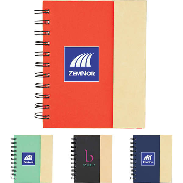 Lock-it Mini Spiral Notebook, Customization Options - Deluxe.com