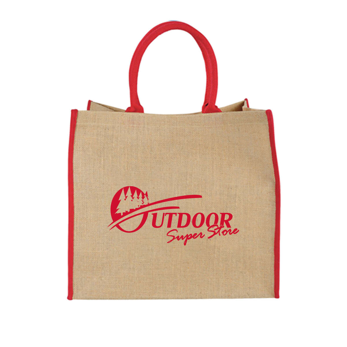 Large Jute Tote | Deluxe