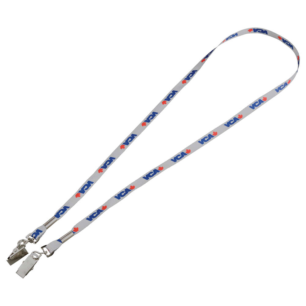 Full Color Double-Ended 1/2" Lanyard | Deluxe