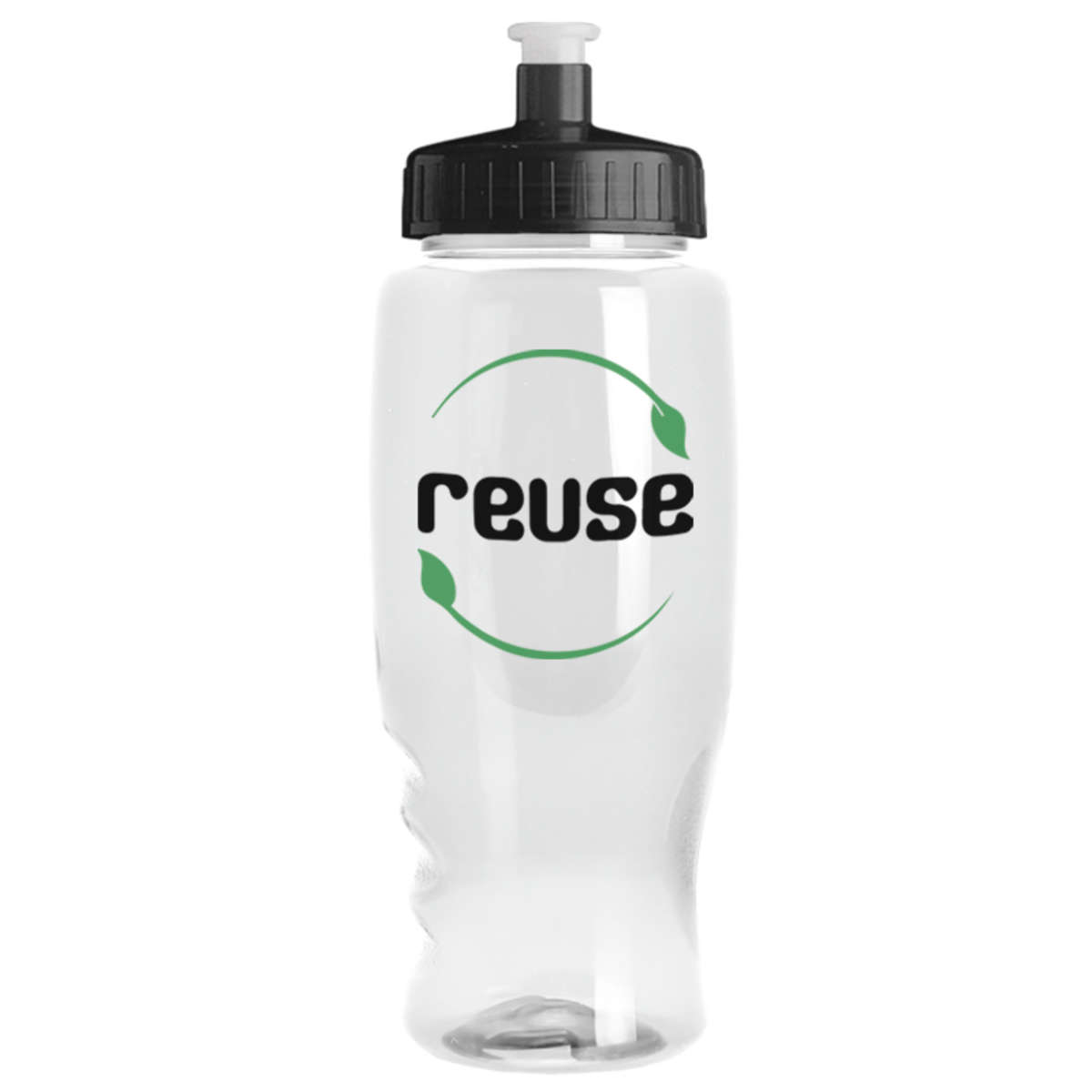 Order Custom Poly Pure 27 oz. Transparent Bottle Online