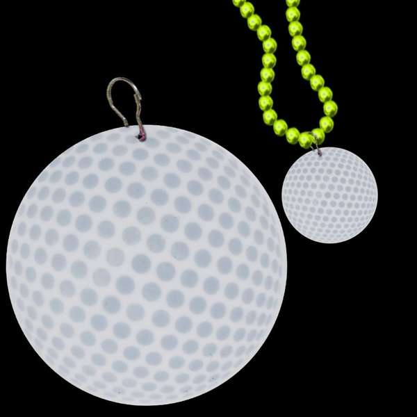 Plastic Medallions for Mardi Gras Bead Necklaces - 2-1/2"