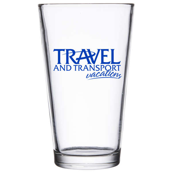 Clear Pint Glass 16 Oz Customization Options Deluxe