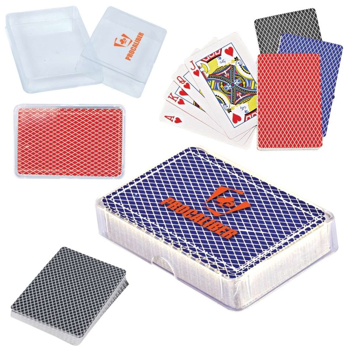 Order Custom Poker Size Playing Cards in Case Online
