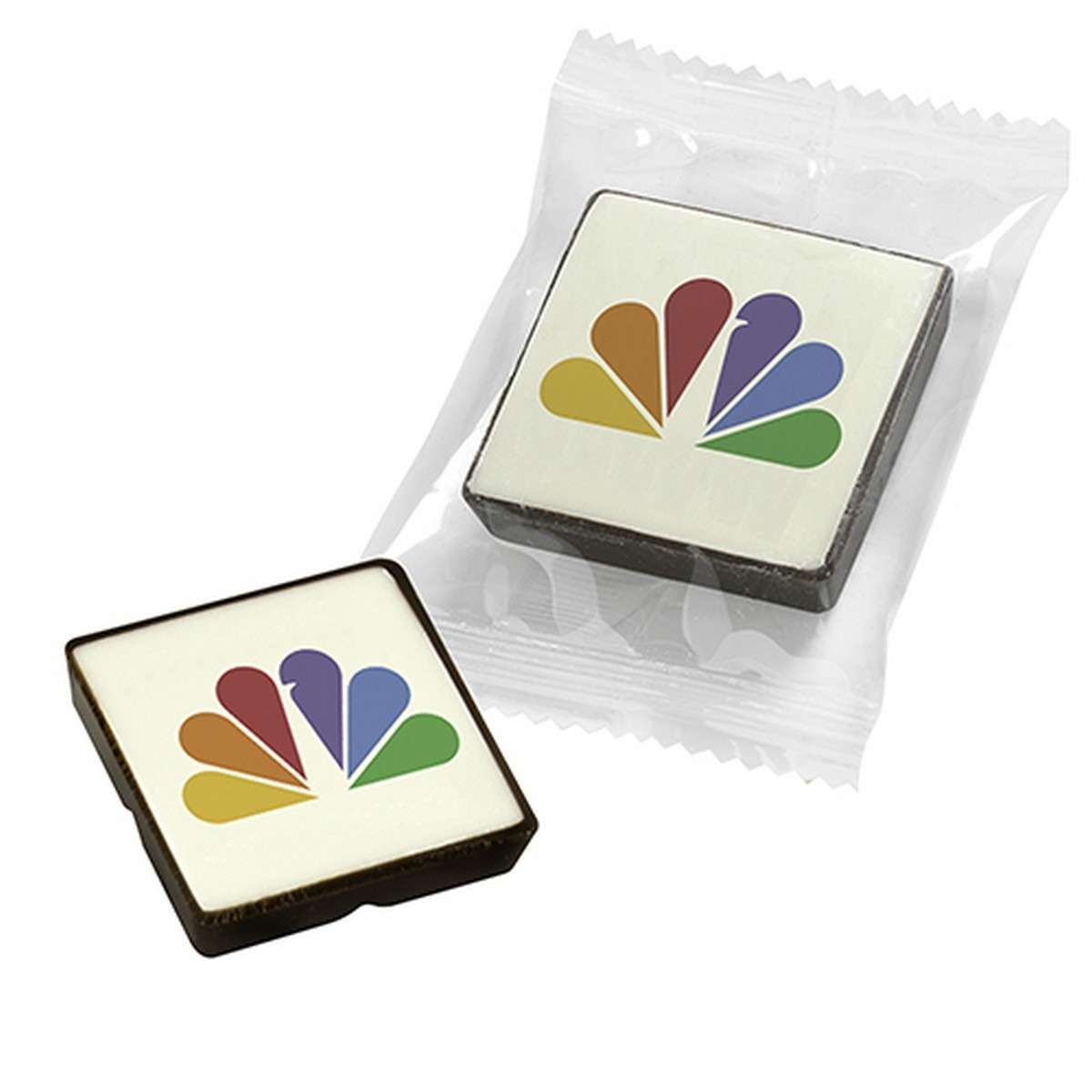 Order Custom Bite Size Belgian Chocolate Squares Online