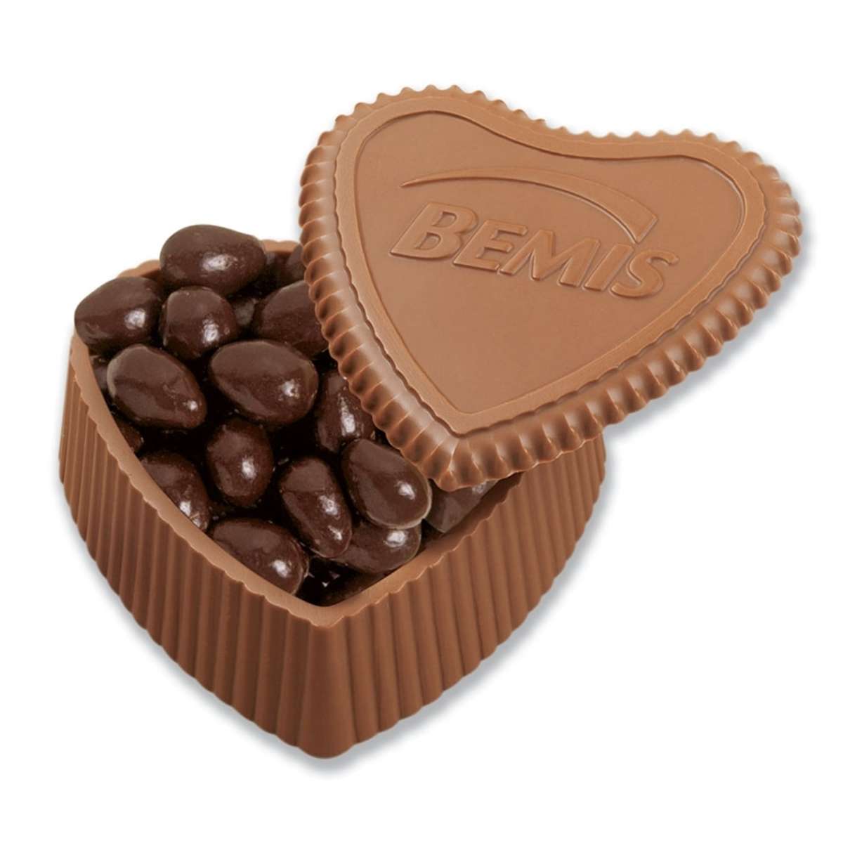 Order Custom Chocolate Heart Box with Premium Filling Online