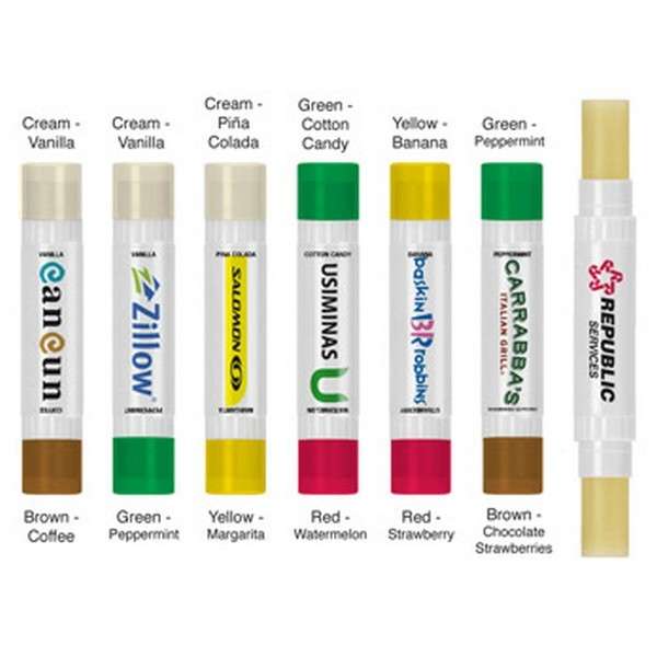 Double Sided Lip Balm - Full Color, Customization Options - Deluxe.com ...