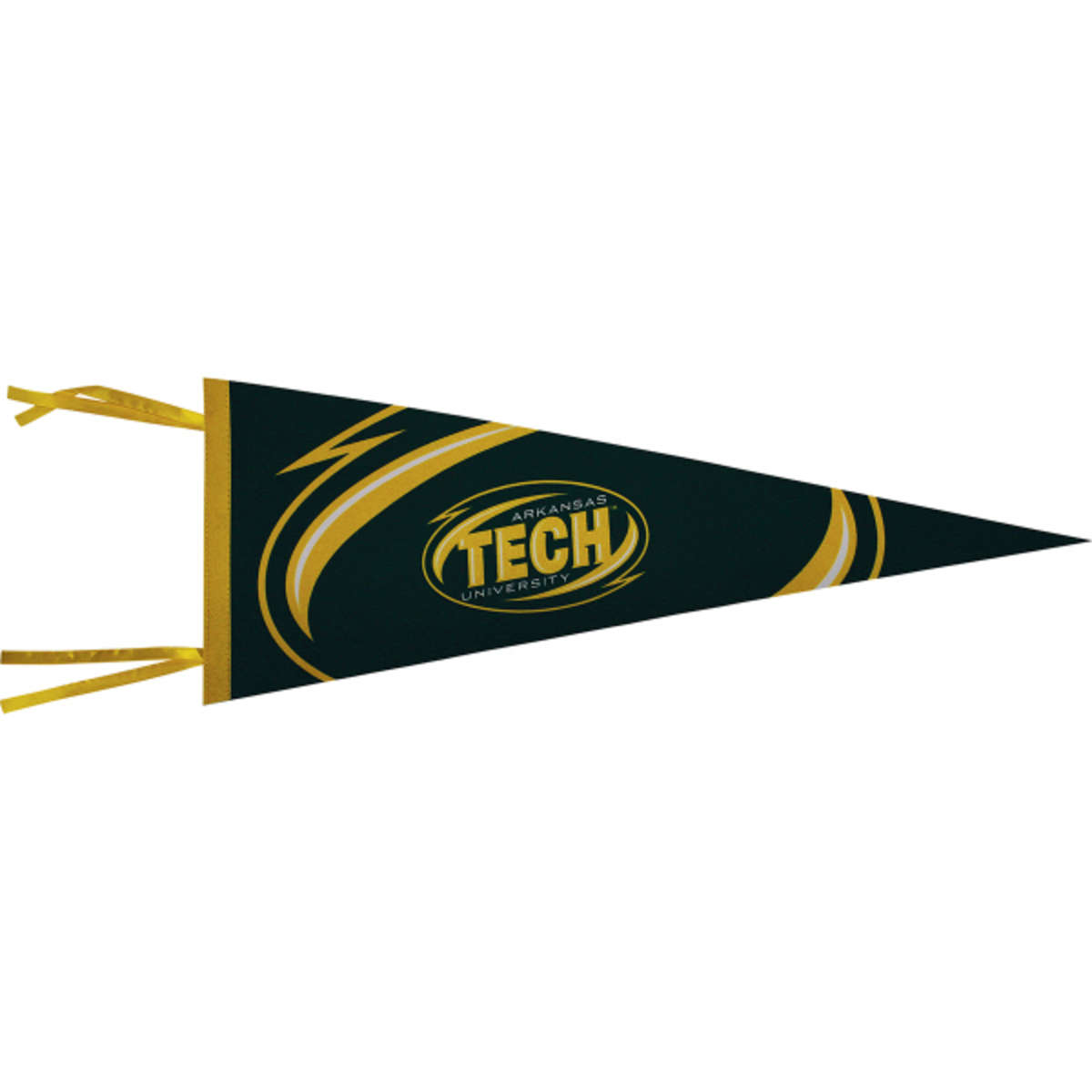9" x 24" Custom Printed Felt Pennant | Deluxe