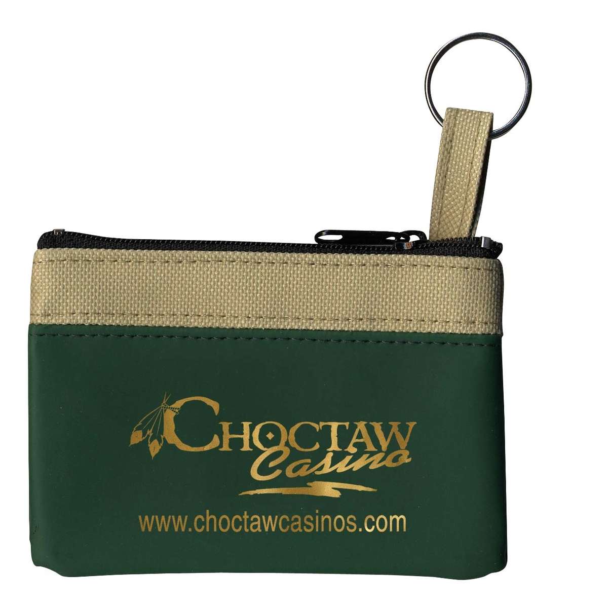 Order Custom Key Ring Zippered Classic Pouch Online