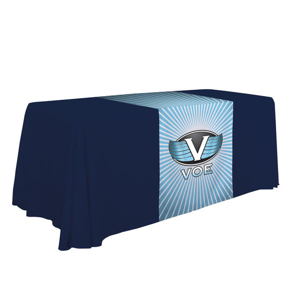 28" Standard Table Runner (Full-Color Sublimated Imprint)