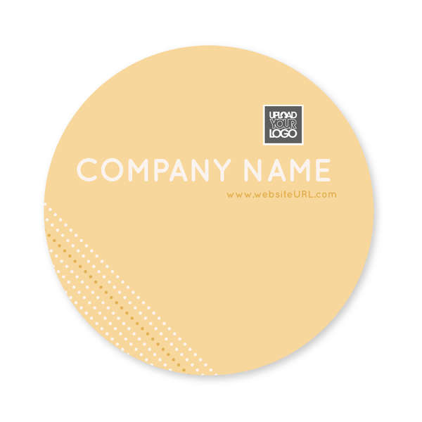 Dotted Sticker 3x3 Circle | Deluxe