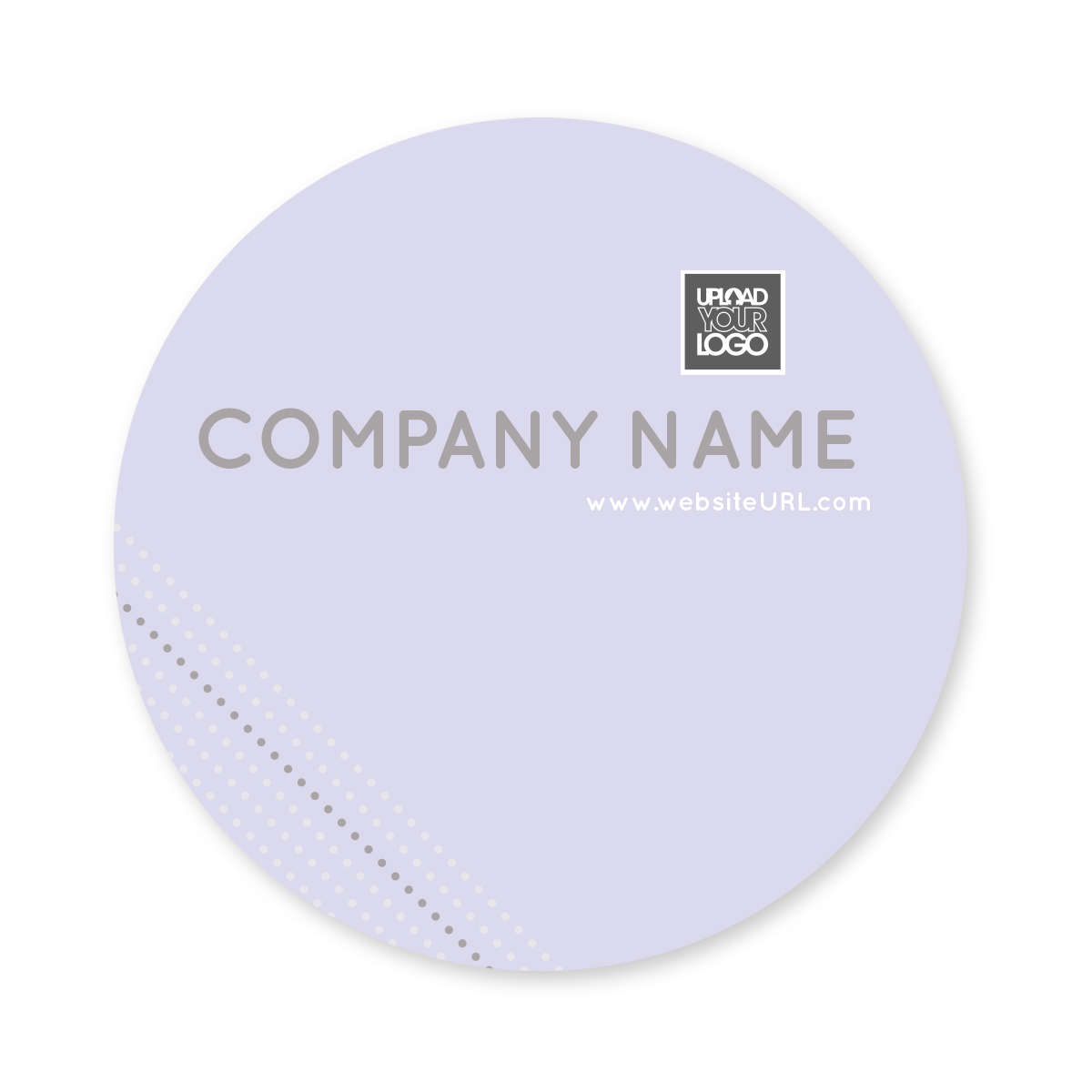 Dotted Sticker 3x3 Circle | Deluxe