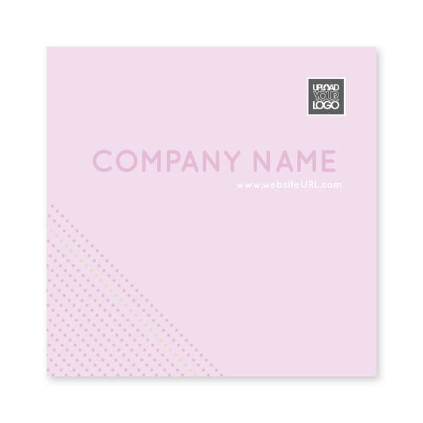 Dotted Sticker 3x3 Square | Deluxe
