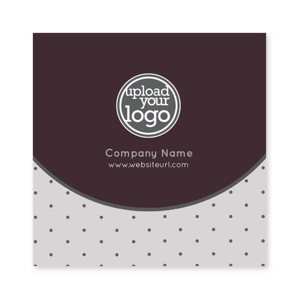 Polka Dots Sticker 3x3 Square | Deluxe