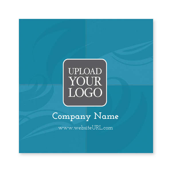 Square Waves Sticker 3x3 Square | Deluxe