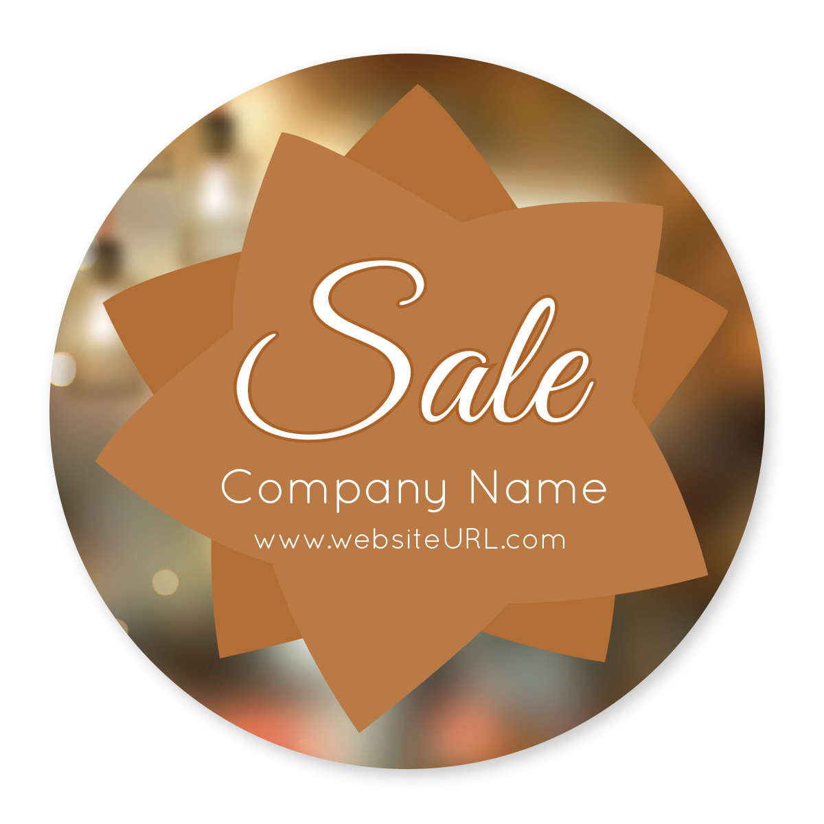 Starlight Sticker 4x4 Circle | Deluxe