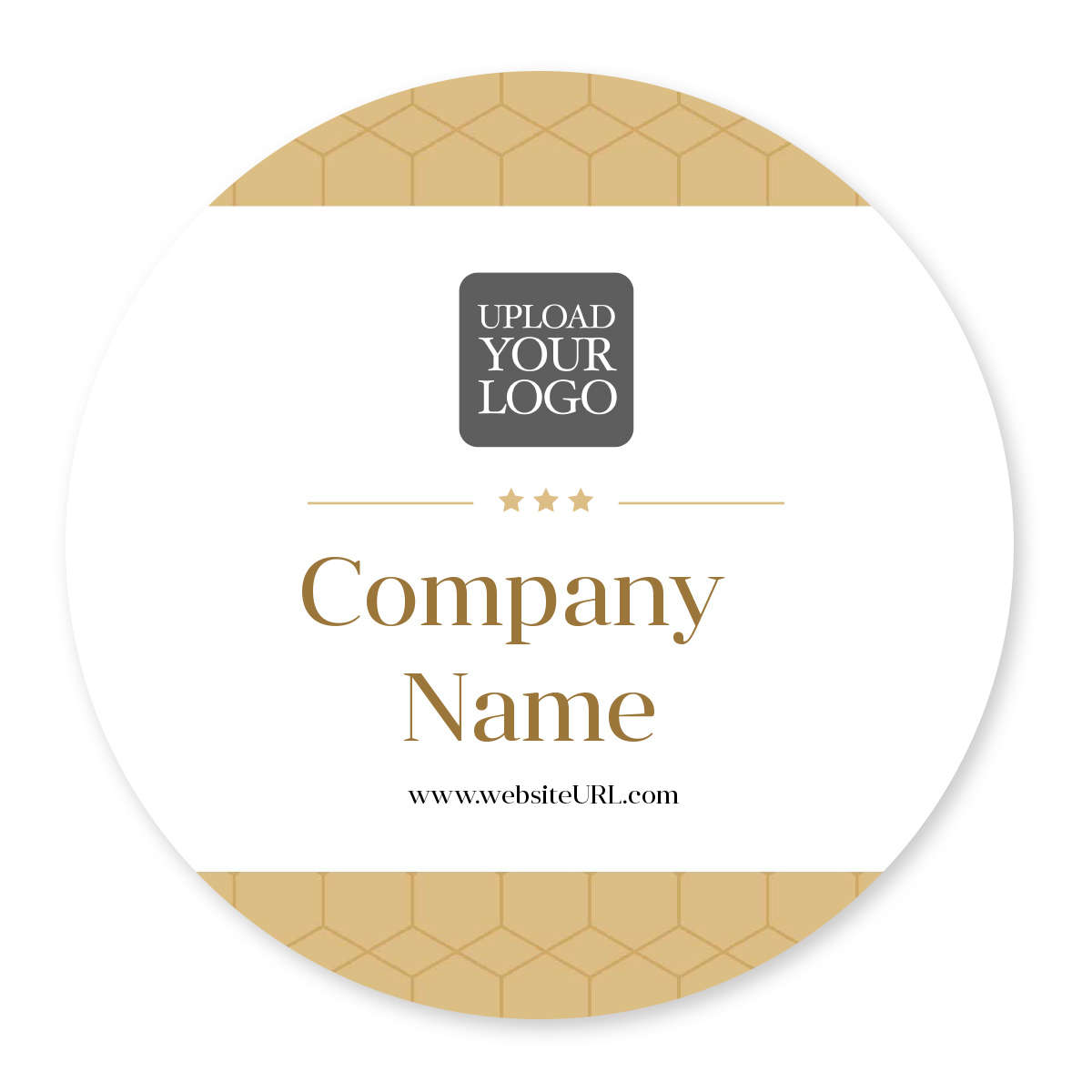 Stuck On You Sticker 4x4 Circle | Deluxe