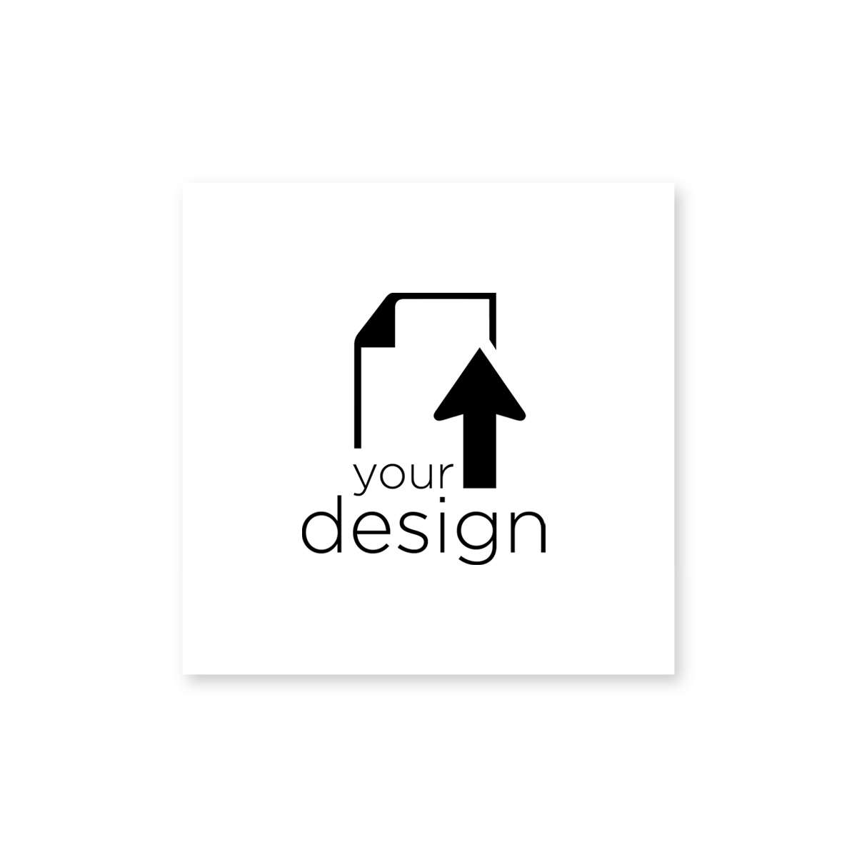 Your Design Sticker 2x2 Square | Deluxe