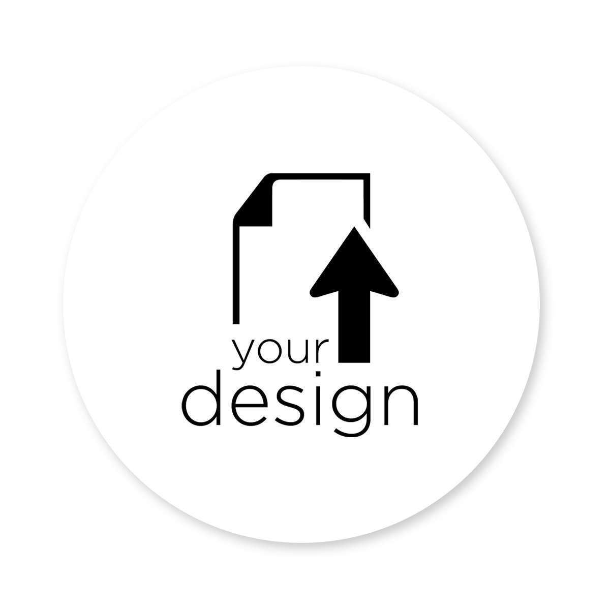 Your Design Sticker 3x3 Circle | Deluxe