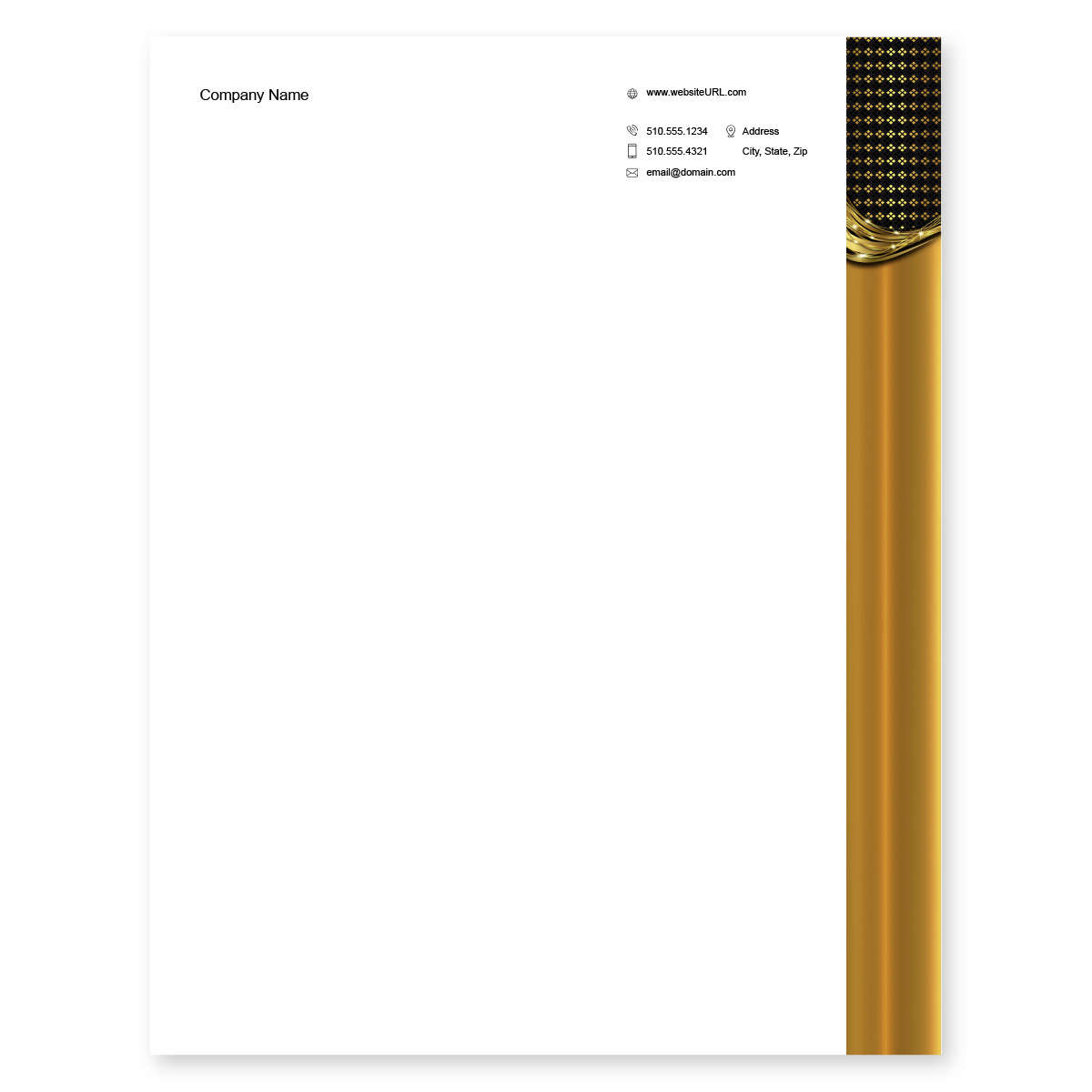 Diamond Letterhead 8-1/2x11 | Deluxe