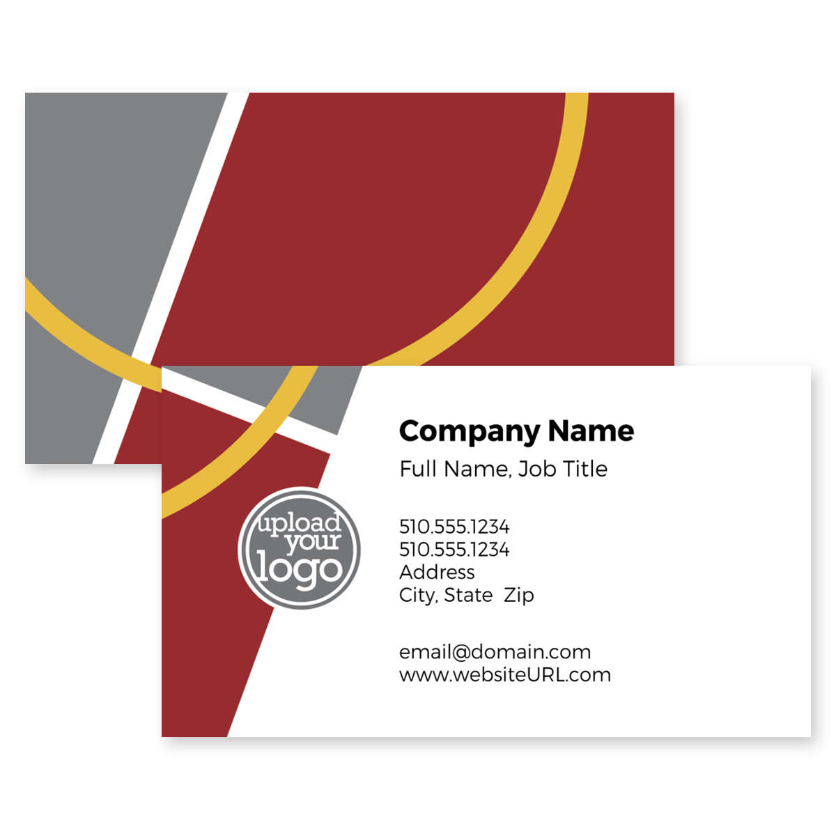 Make a Statement Business Card 2x3-1/2 Rectangle Horizontal