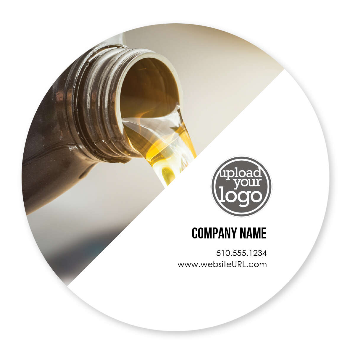 Auto Repair Sticker 4x4 Circle | Deluxe