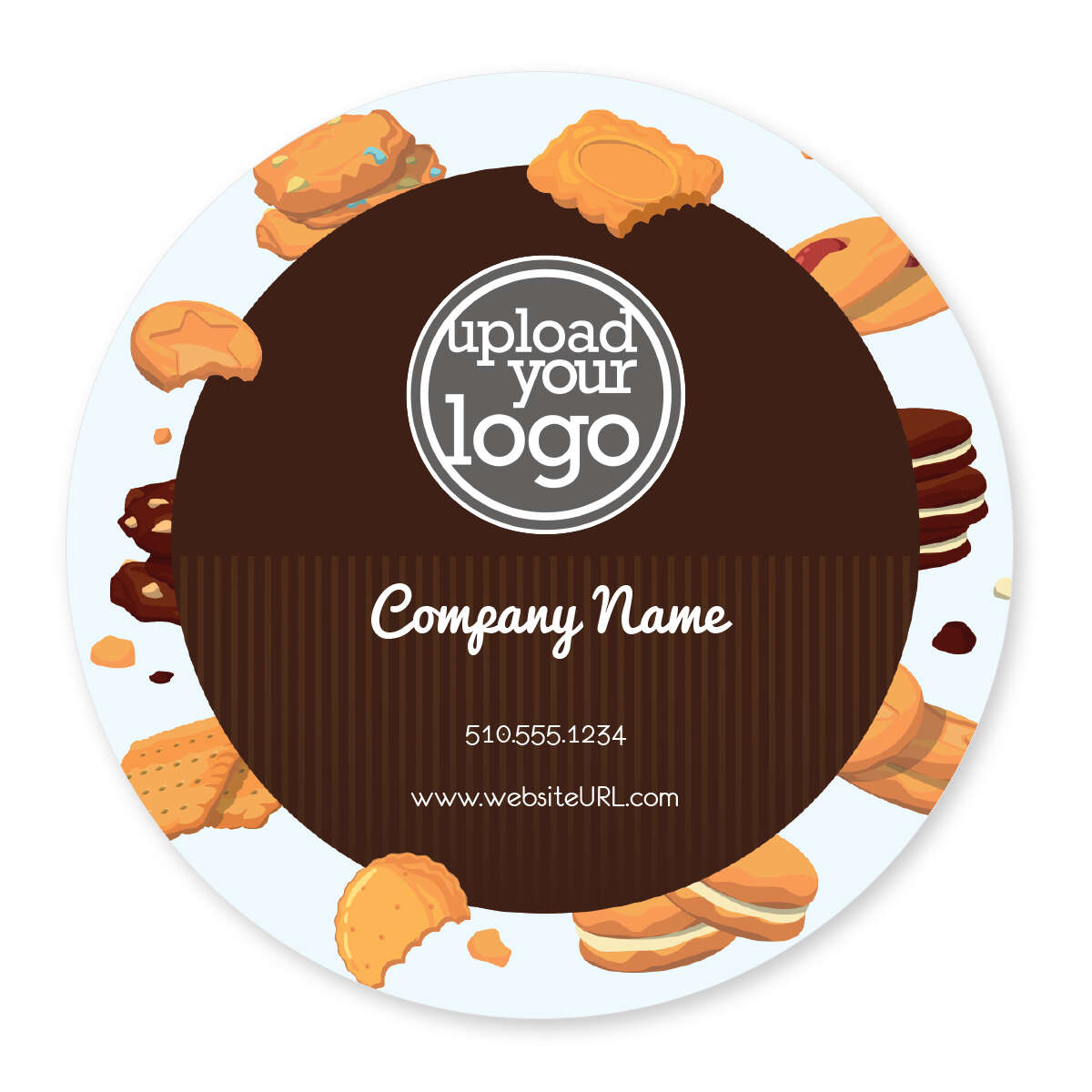 Cookies Sticker 4x4 Circle | Deluxe