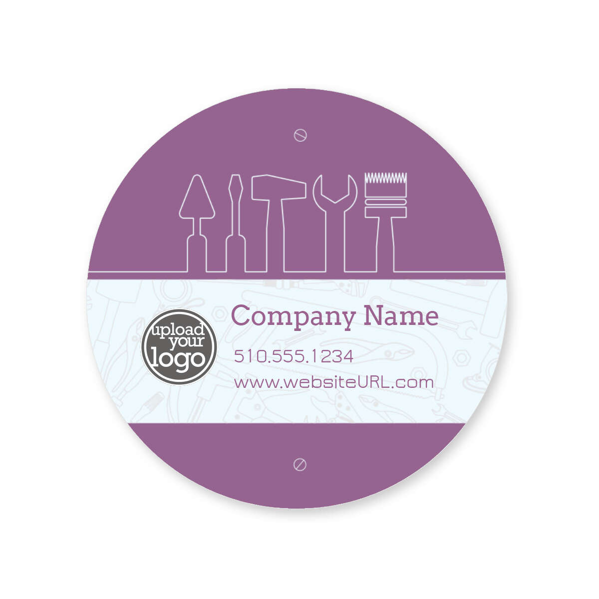 Remodelling Sticker 2x2 Circle | Deluxe