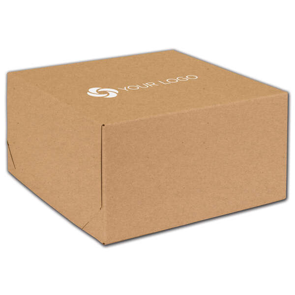 Natural Kraft Two-Piece Expandable Boxes, 10 1/2 x 10 1/2 x 5 1/2 ...