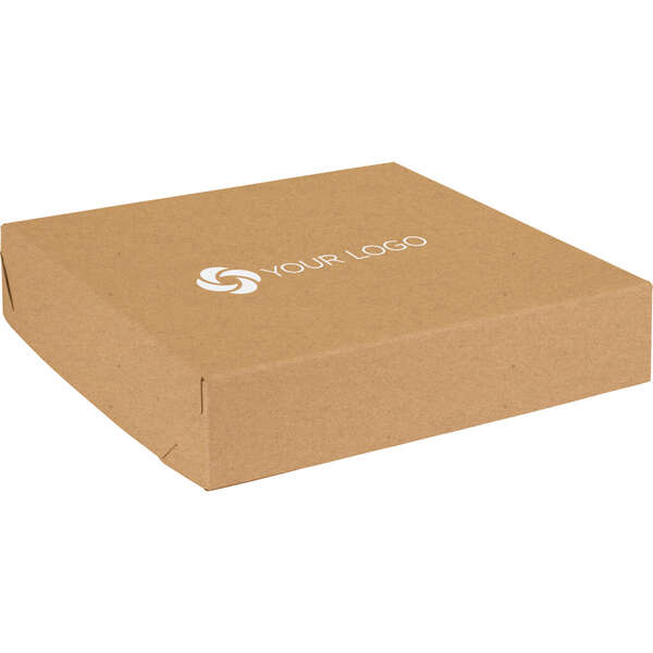 Natural Kraft Two-Piece Expandable Boxes, 12 x 12 x 2 1/2" | Deluxe