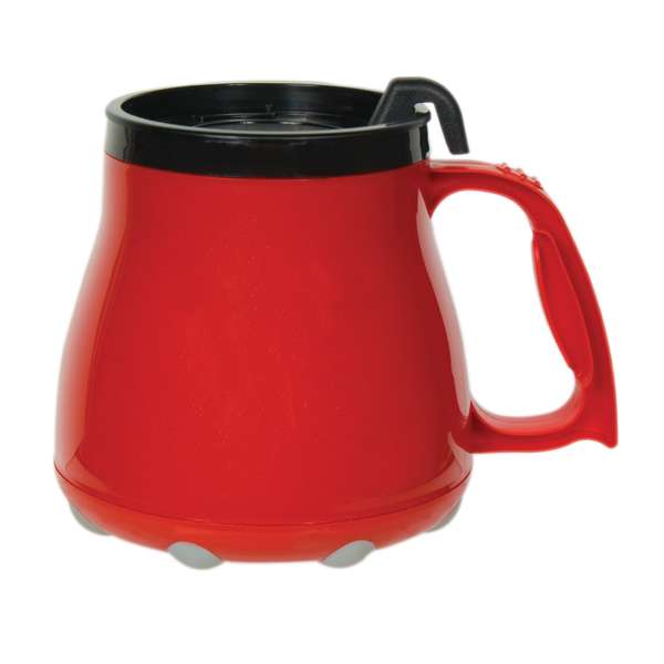 16 oz. Low Rider Mug with Special Rubber Grip Base and Slider Lid | Deluxe