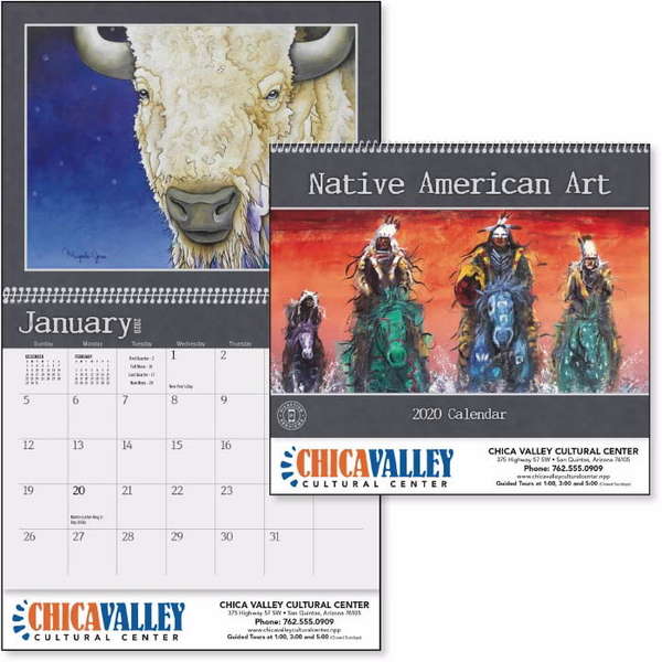 Native American Art Calendar - 2021, Customization Options - Deluxe.com ...