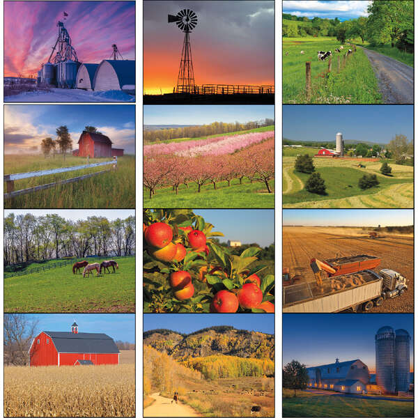 Agriculture Calendar, Spiral - 2023 | Deluxe