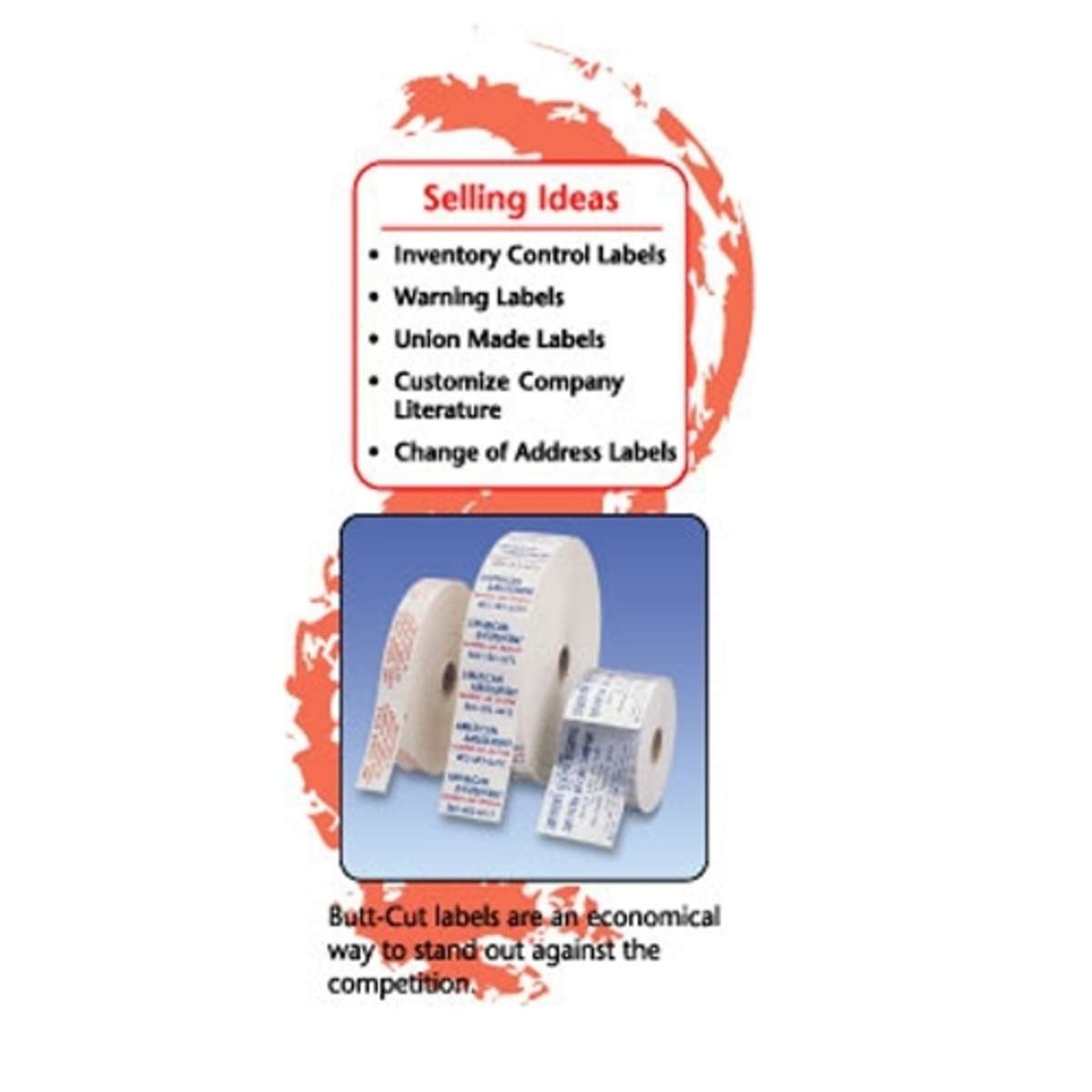 Order Custom Roll Labels - 1 to 3 Sq In Online